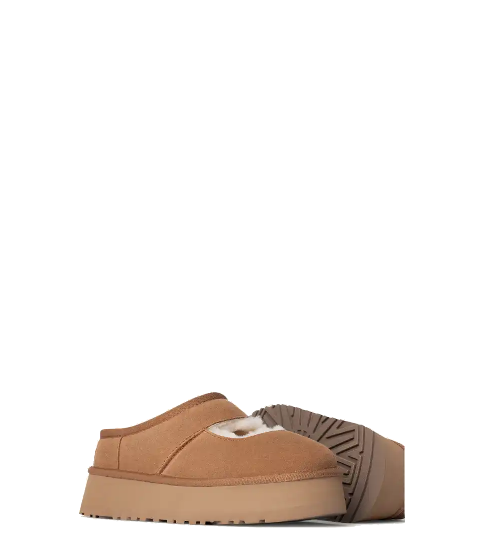UGG Tazz Chestnut Platform Clog Slipper – Village Shoes Fresno