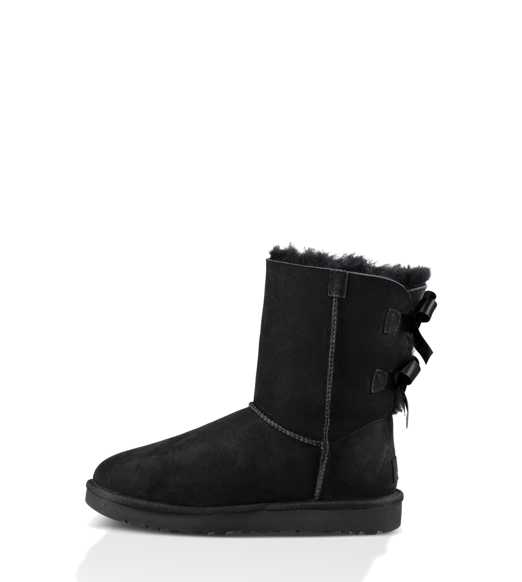 uggs bow black